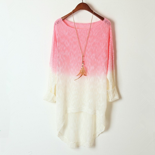 Cotton Shirt For Women With Gradient Color on Luulla