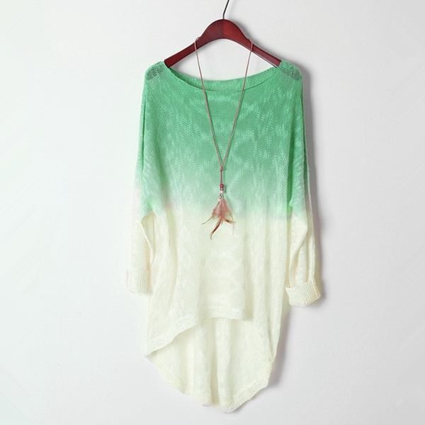 Cotton Shirt For Women With Gradient Color on Luulla