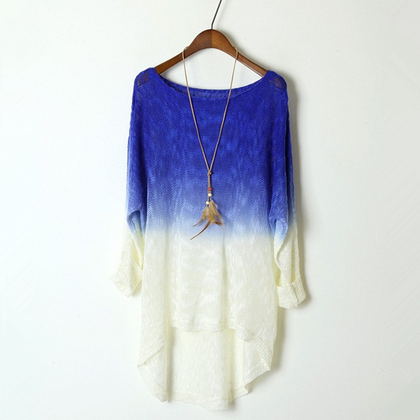 Cotton Shirt For Women With Gradient Color on Luulla